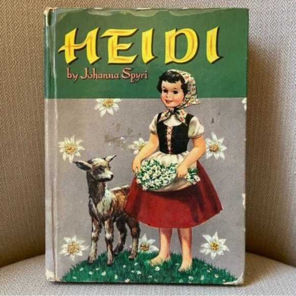 Other | Vintage Book Heidi Johanna Spyri 1955 | Poshmark